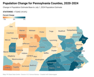 Census Releases Pennsylvania County Population Estimates for 2024 ...